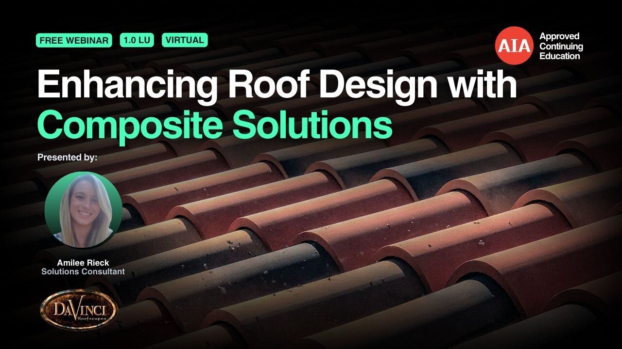 Webinar | Enhancing Roof Design with Composite Solutions